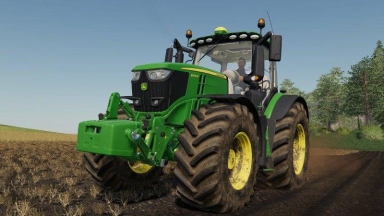 John Deere 6R v 1.0 - FS19 mod - FS19.net