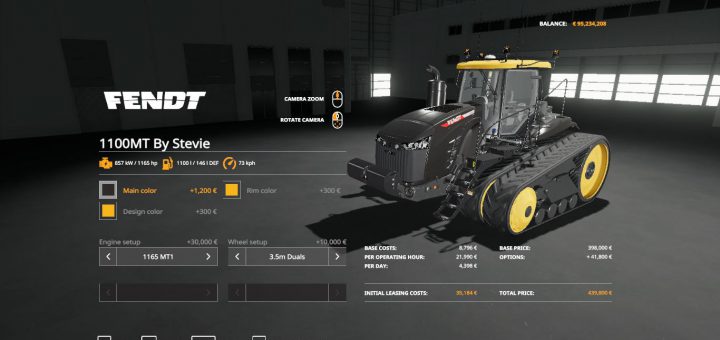 CASE 8900 SERIES ROLL COAL V1.0 - FS19 mod - FS19.net