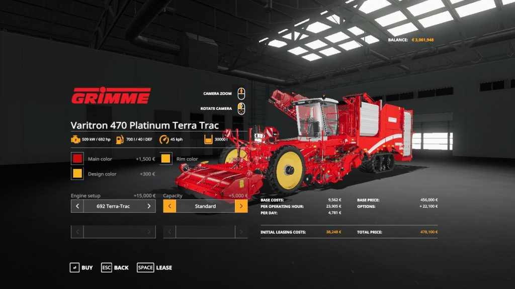 Grimme Varitron 470 potato harvester by Stevie - FS19 mod - FS19.net