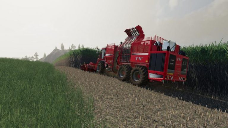 Holmer Terra Dos T4 + Holmer HR12 for Sugarcane v 1.0 - FS19 mod - FS19.net
