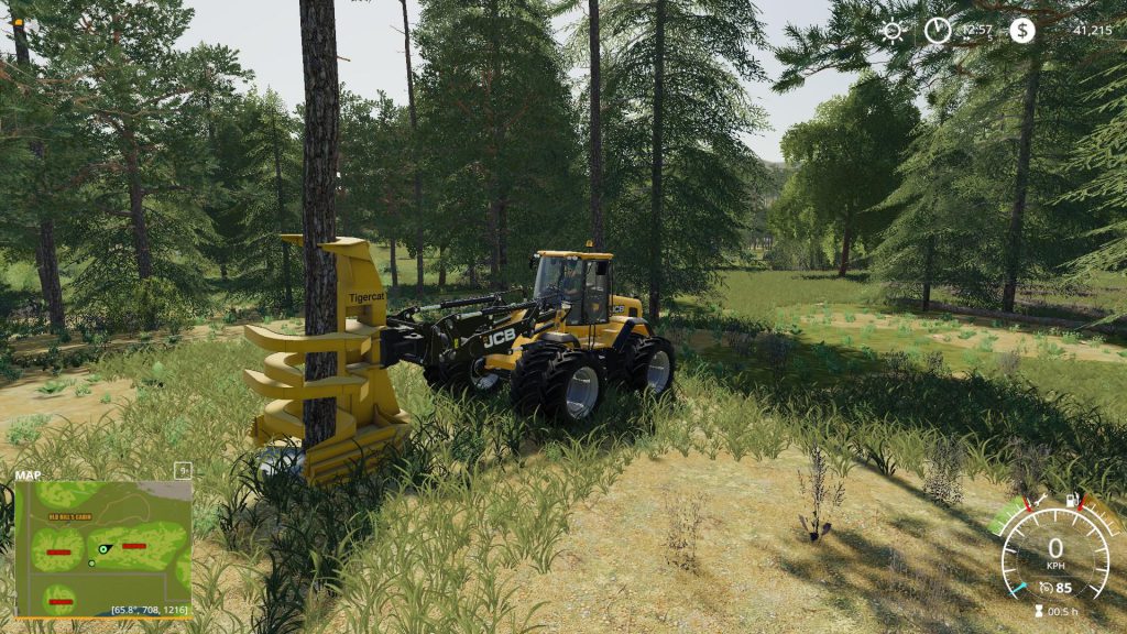 Wheel loader feller buncher v 1.0 - FS19 mod - FS19.net