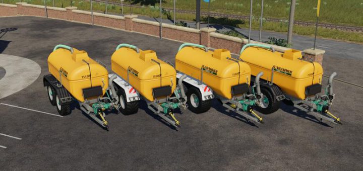 FS19 Liquid Manure trailers, Farming simulator 19 Liquid Manure mods