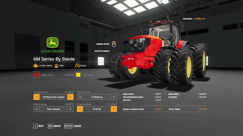 John Deere 6M + Joskin Aquatrans By Stevie - FS19 mod - FS19.net
