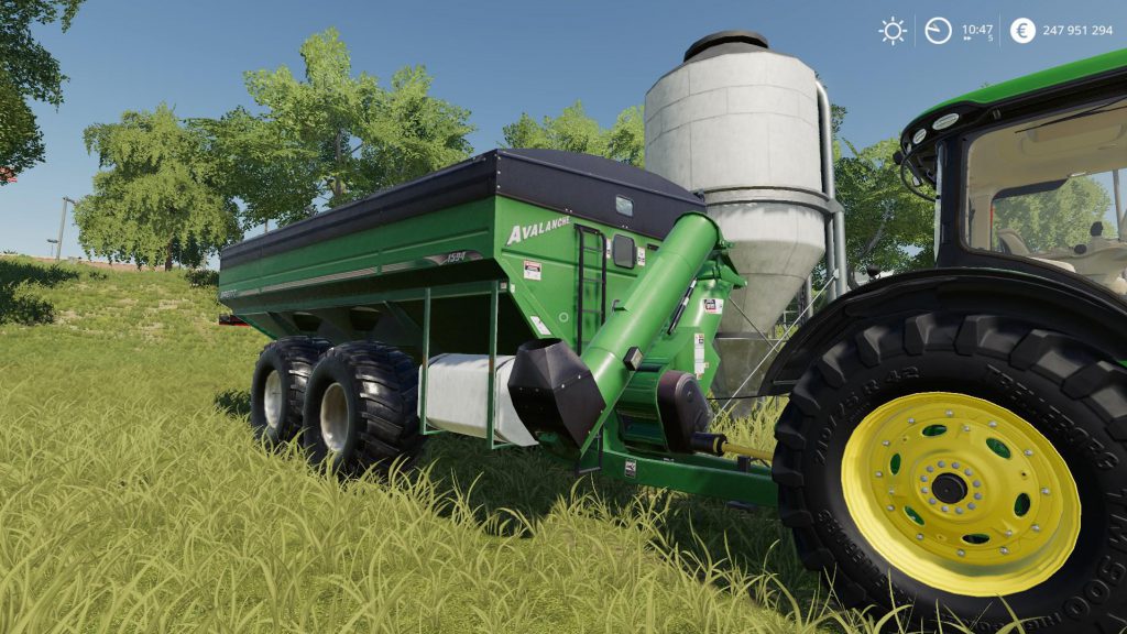 Brent 1594 Grain Cart v 2.0 - FS19 mod - FS19.net