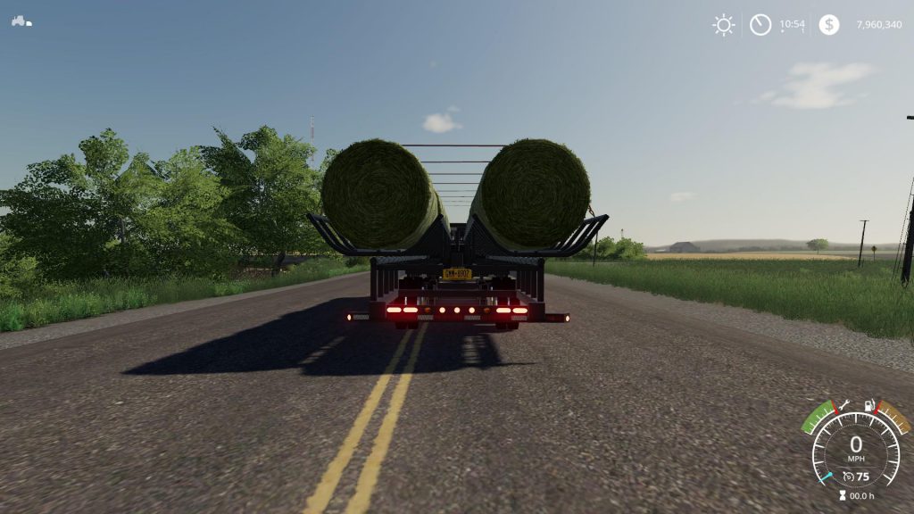 Prairie Bale Trailer v 1.0 - FS19 mod - FS19.net