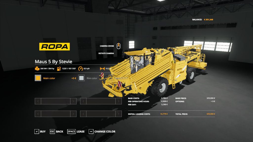 Ropa Tiger, Panther, Maus 5, cutters and trailer by Stevie - FS19 mod ...