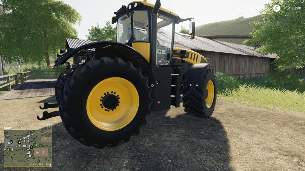 JCB Fastrac 8000 Customizable v 1.0 - FS19 mod - FS19.net