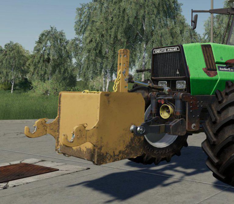 Weight 700kg v 1.0 - FS19 mod - FS19.net