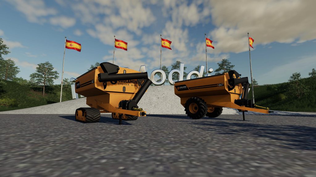 Coolamon Chaser Bins 24T v 2.0 - FS19 mod - FS19.net