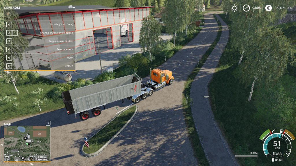 Fliegl ASS298 Semi-Trailer v 1.0 - FS19 mod - FS19.net