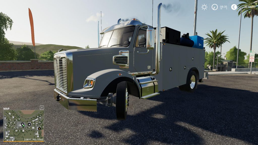 Freightliner Service Truck v 1.0 - FS19 mod - FS19.net
