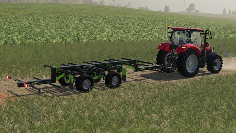 Lizard TR-10 Round Bale Trailer v 1.0 - FS19 mod - FS19.net