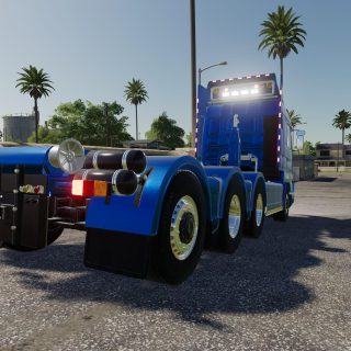 Scania 143M hooklift v 1.0 - FS19 mod - FS19.net