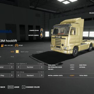 Scania 143M hooklift v 1.0 - FS19 mod - FS19.net
