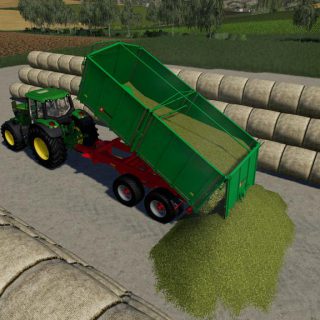 Round Bale Bunker Silo v 1.0 - FS19 mod - FS19.net
