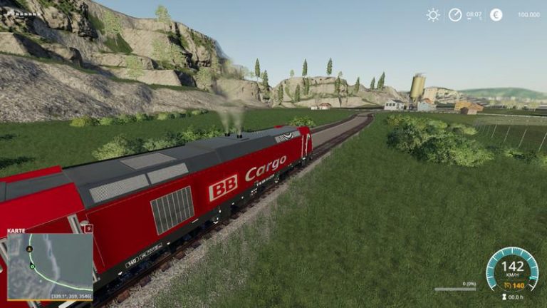 Loco series 285 TRAXX BR285 v 2.0 - FS19 mod - FS19.net