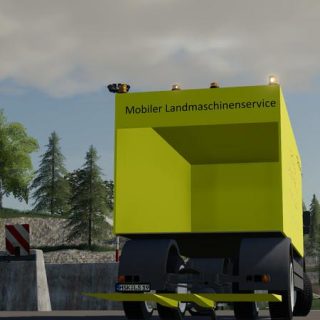 Mercedes Benz Mobile Land Service v 1.0 - FS19 mod - FS19.net