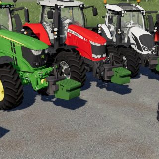 Weight Mx 750kg v 1.1 - FS19 mod - FS19.net