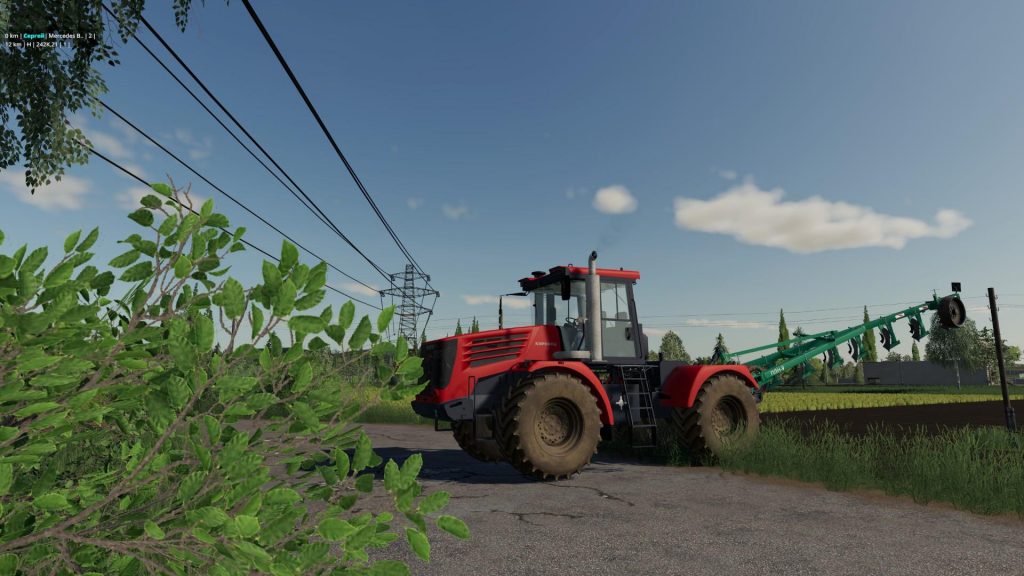 Kirovec K744 R4 Premium v 2.7 - FS19 mod - FS19.net
