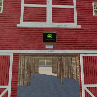 John Deere Bale Barn v1.0 - FS19 mod - FS19.net