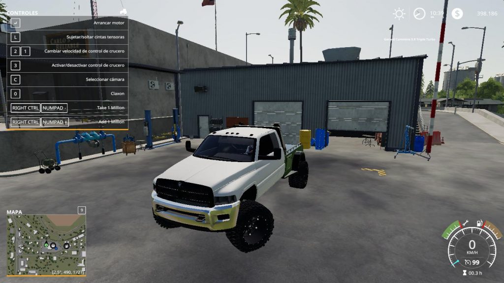 2ND GEN RAM 2500 FLATBED v1.0 - FS19 mod - FS19.net