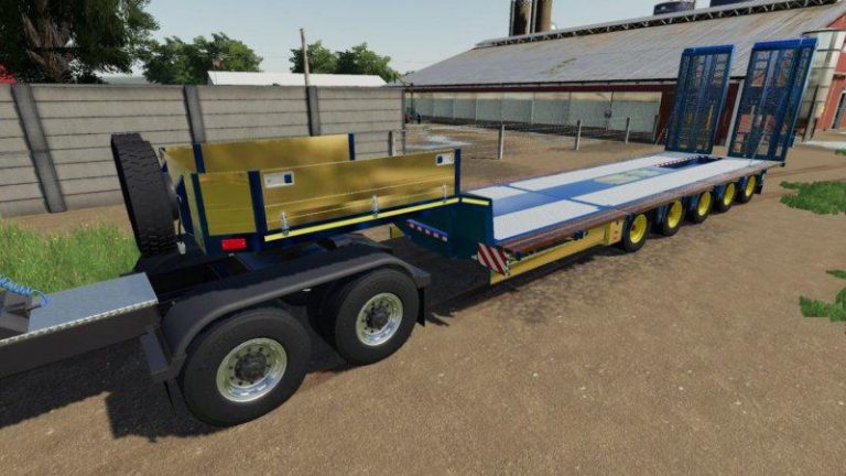 DOLL LOW LOADER TRAILER v1.0 - FS19 mod - FS19.net