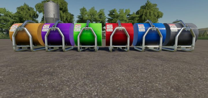 WATER TANK 2000L V1.2 - FS19 mod - FS19.net
