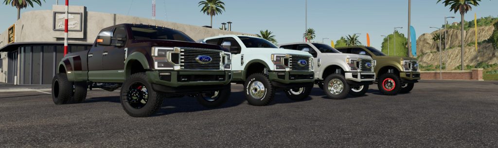 2020 FORD F250 - F450 V1.2 - FS19 mod - FS19.net