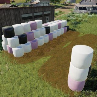 BALE STACKS V1.0.2 - FS19 mod - FS19.net