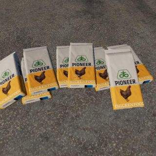 Big Pioneer Animal Food Bag pack v2.0 - FS19 mod - FS19.net