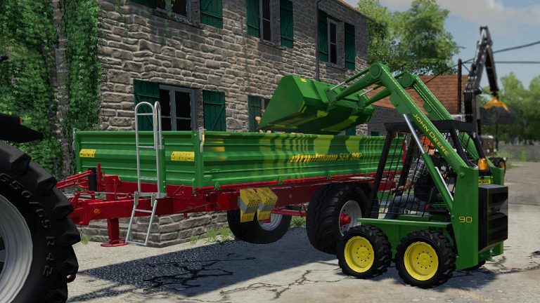 JD90 SKID STEER LOADER V1.0.0.1 - FS19 mod - FS19.net