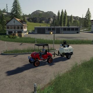 Lifted Offroad GolfCart v1.0 - FS19 mod - FS19.net