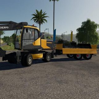PACK EXCAVATOR VOLVO V1.4 - FS19 mod - FS19.net