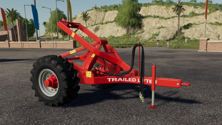 TRAILED LIFTER V1.0 - FS19 mod - FS19.net