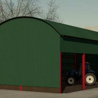 BRITISH HAYBARN V1.0 - FS19 mod - FS19.net