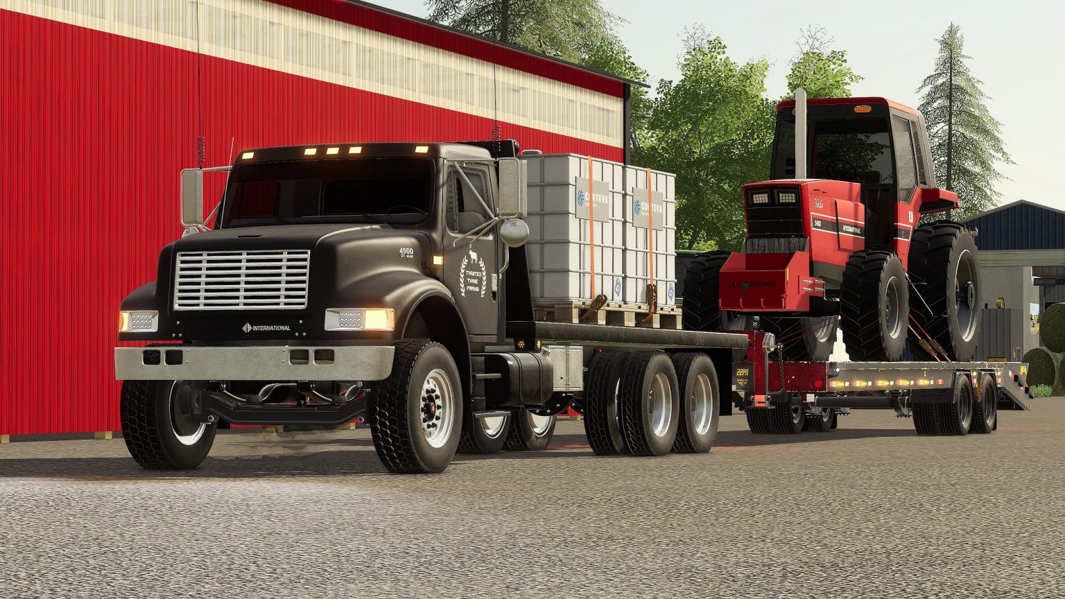 INTERNATIONAL 4900 PACK MULTIPLAYER SUPPORTED - FS19 mod
