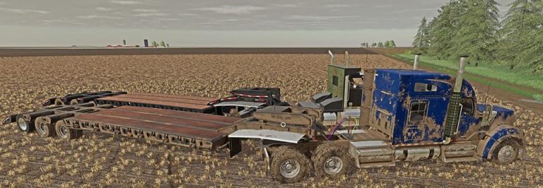 LODE KING LOWBOY 50 TON V1.0 - FS19 mod - FS19.net