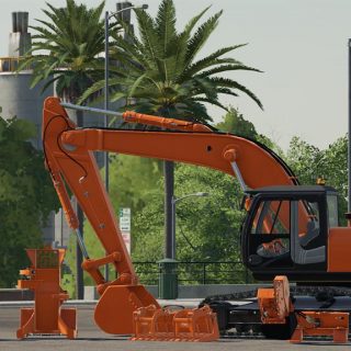 HITACHI ZX290LC V1.0 - FS19 mod - FS19.net