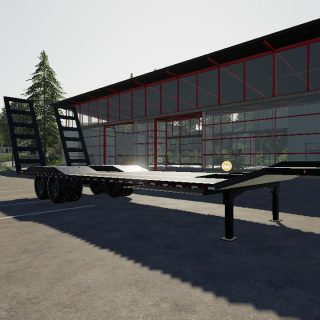 LOWBED TRAILER V1.0 - FS19 mod - FS19.net