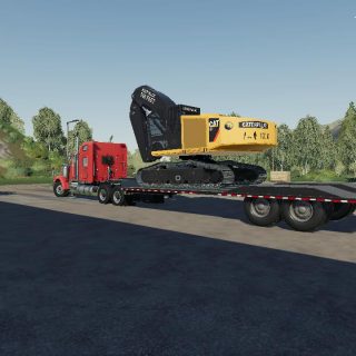 LOWBED TRAILER V1.0 - FS19 mod - FS19.net