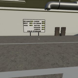 WAREHOUSE COLD STORAGE V1.0 - FS19 mod - FS19.net