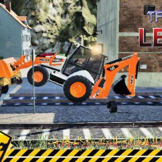 BACKHOE LOADER 420F2 POLIMIX V1.5 - FS19 mod - FS19.net