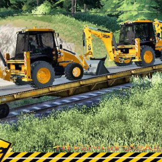 BACKHOE LOADER JCB 3CX ECO V1.5 - FS19 mod - FS19.net