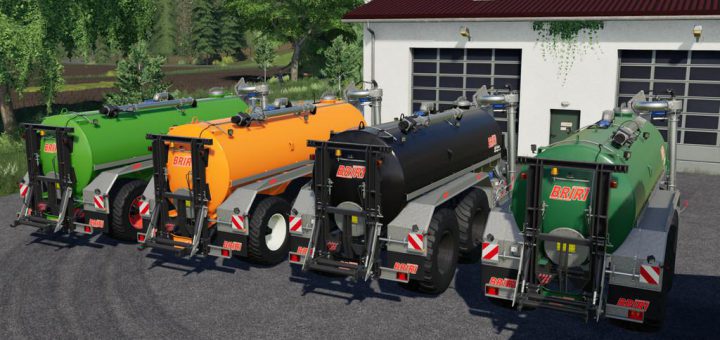 FS19 Liquid Manure trailers, Farming simulator 19 Liquid Manure mods