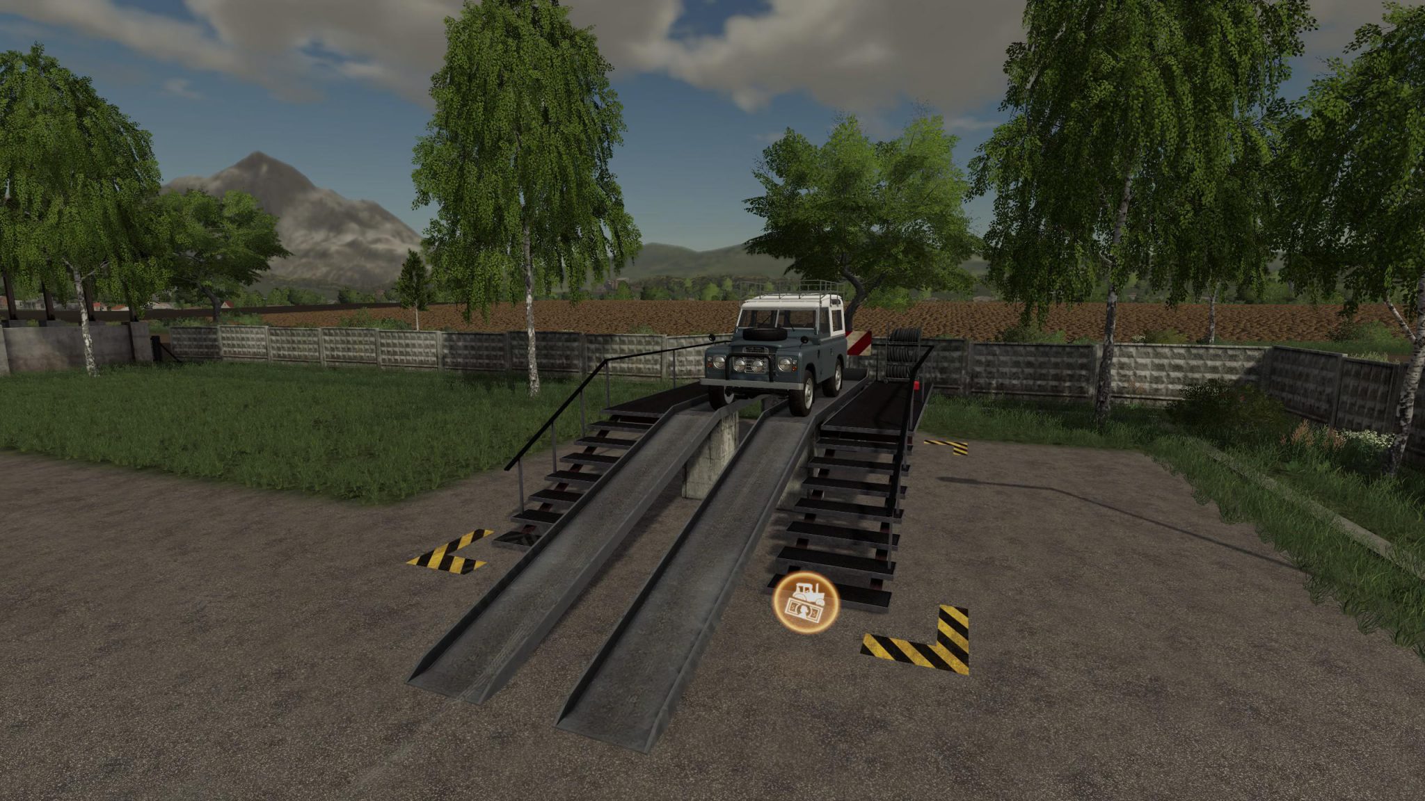 REPAIR RAMP WITH TRIGGER V1.0 - FS19 mod - FS19.net