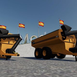 COOLAMON CHASER BINS 36T V1.0 - FS19 mod - FS19.net