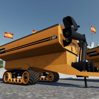 COOLAMON CHASER BINS 36T V1.0 - FS19 mod - FS19.net