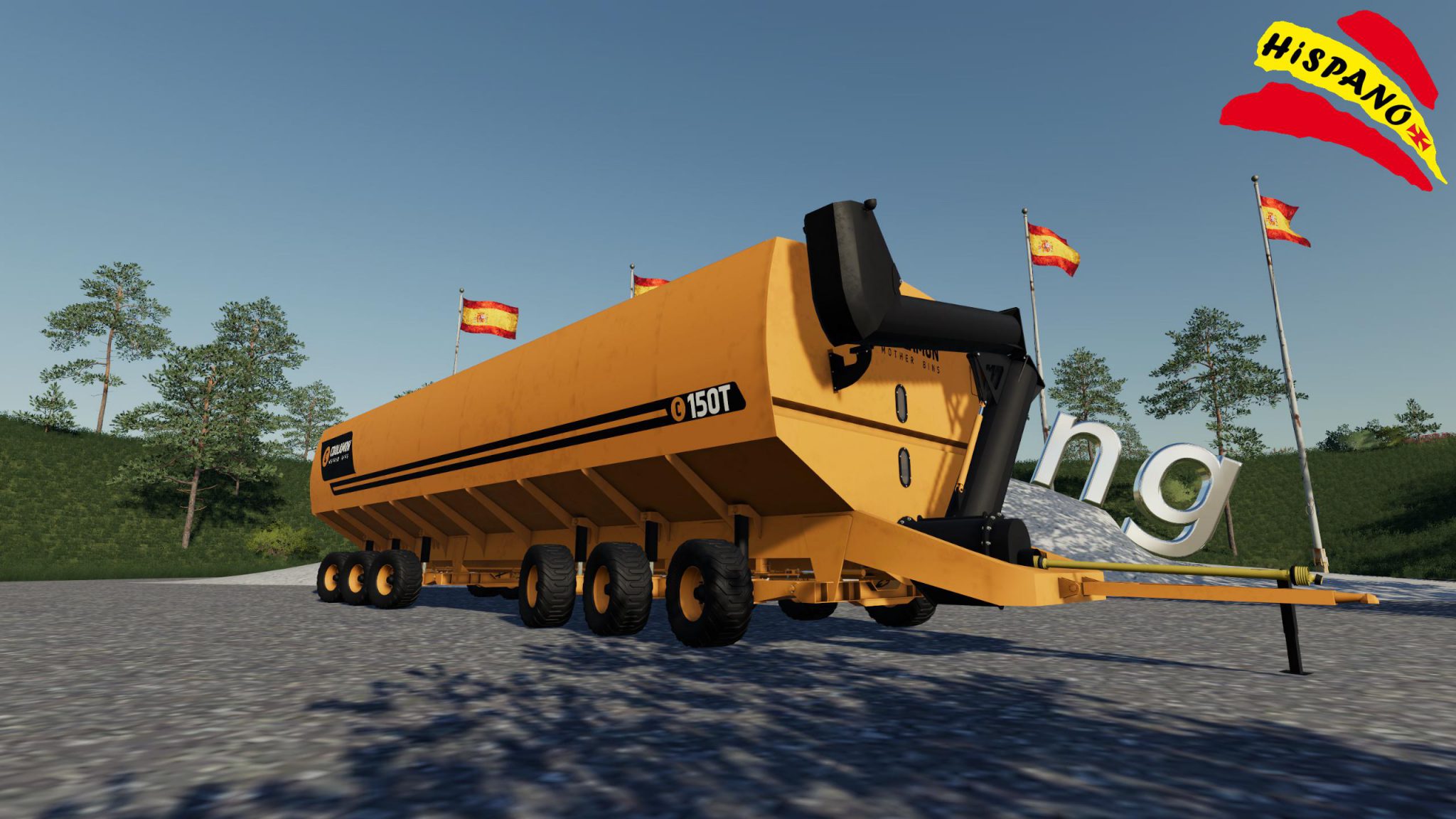 COOLAMON MOTHER BINS 150T V1.0 - FS19 mod - FS19.net