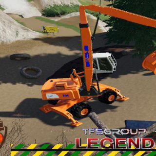 EXCAVATOR HITACHI L140 V1.5 - FS19 mod - FS19.net