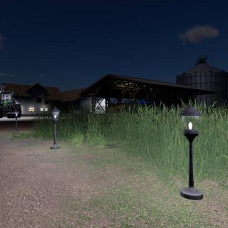 PLACEABLE GARDEN LAMP V1.0 - FS19 mod - FS19.net